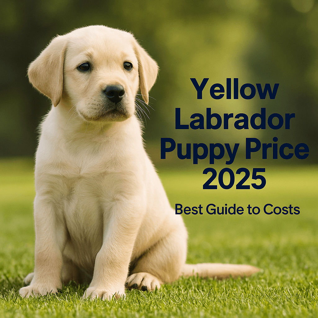 Yellow Labrador Puppy Price 2026 – Best Cost Guide