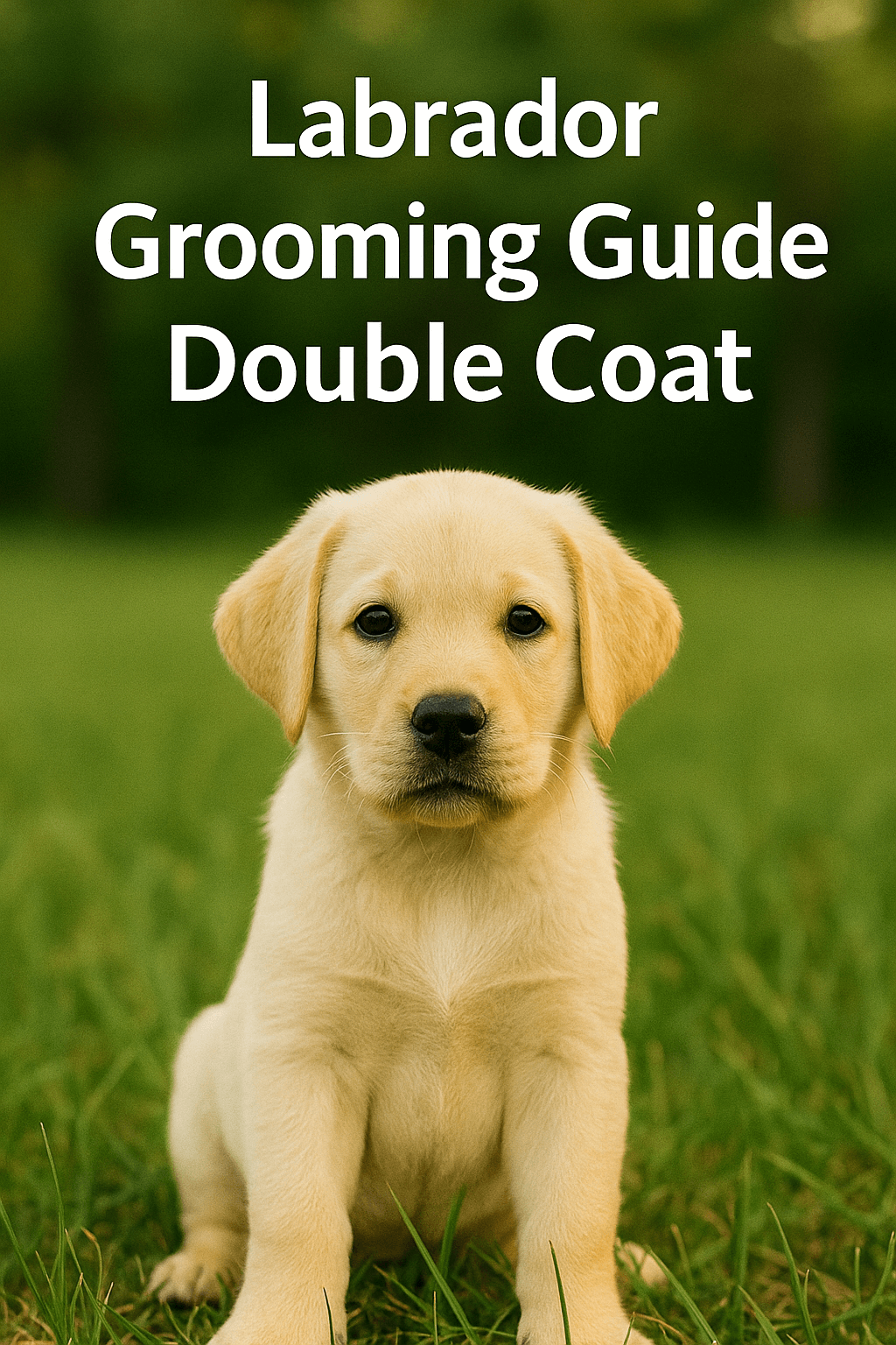 Labrador grooming guide double coat: 5 Easy Tips